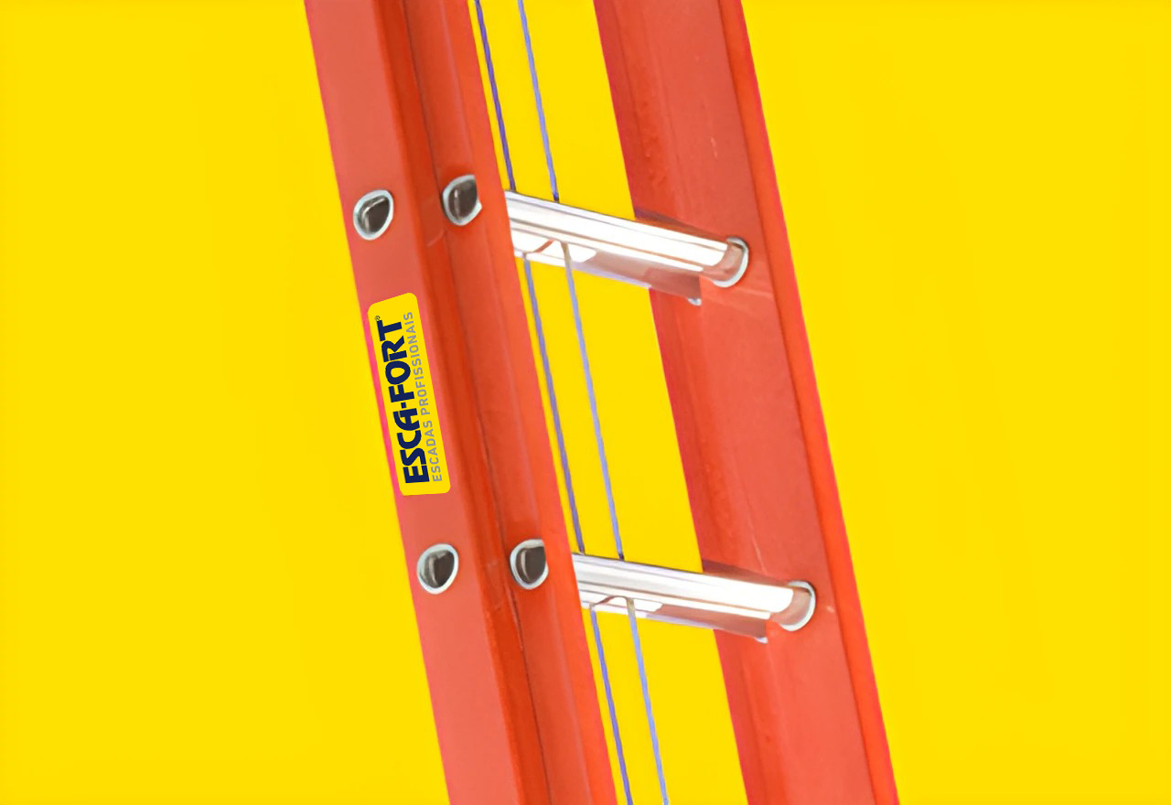 Escada Extensível Profissional – Esca-Fort | Modelos Perfil Vazado e ...
